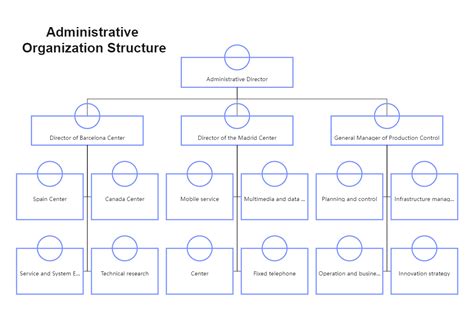 Administrative Organization Structure Example EdrawMax Template bob娱乐网站