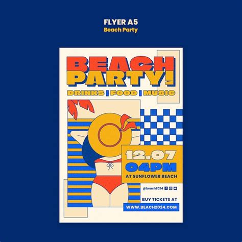 Modèle De Conception Du Parti Psd Gratuite