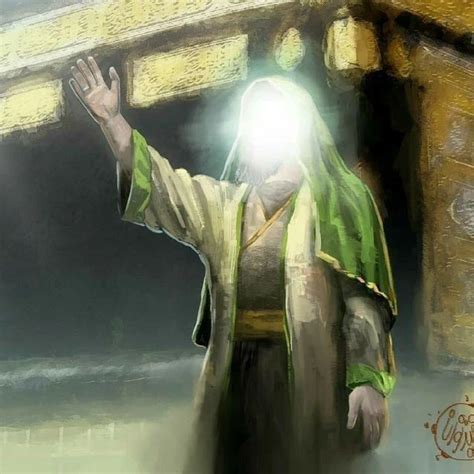 ألا يا هل العالم أن جدي الحسين قتلوه عطشانا Islamic Art Canvas