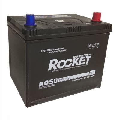 Купить автомобильный аккумулятор Rocket 62 Ач, 660 А, полярность ...