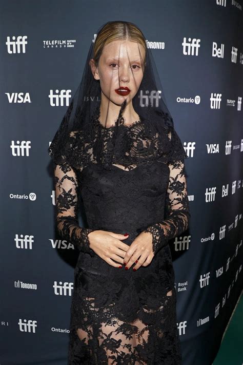 Mia Goth Page The Fashion Spot