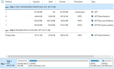 Reserved Partition Not Shown In Disk Manager Solved Windows 10 Forums