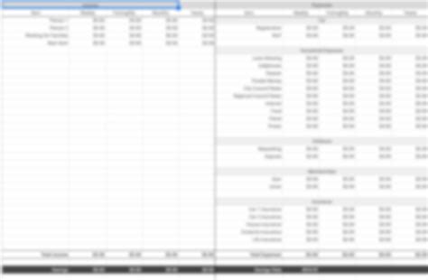 Basic Budget Template Etsy