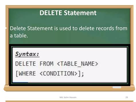 Data Definition And Data Manipulation Language Ddl And Dml Pptx