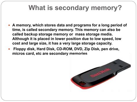 Secondary Memory Pptx