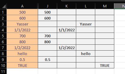 Excel Segregate Data By Data Types Stack Overflow