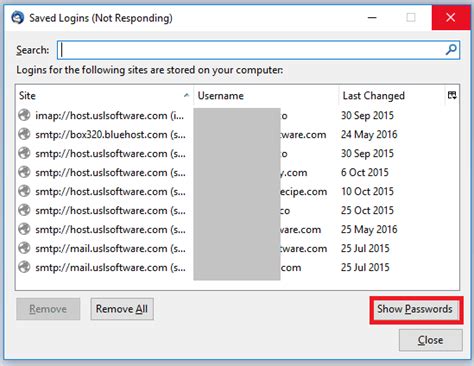 Learn About The In Built Password Manager In Thunderbird
