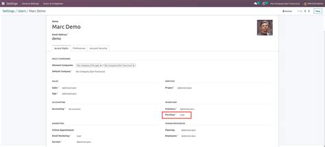 How To Set Access Rights In Odoo 16 Purchase