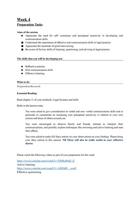 Week 4 Tasks Lpe Workshop Week 4 Week 4 Preparation Tasks Aims Of