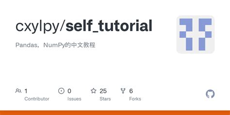 Selftutorialquickstartmd At Master · Cxylpyselftutorial · Github