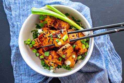 Crispy Tofu With Spicy Ginger Sauce Only Gluten Free Recipes