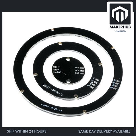 Ws2812 Rgb Led Ring 24 Bits Colour Display Module 5050 Rgb Led Makerhub Malaysia Robotic And
