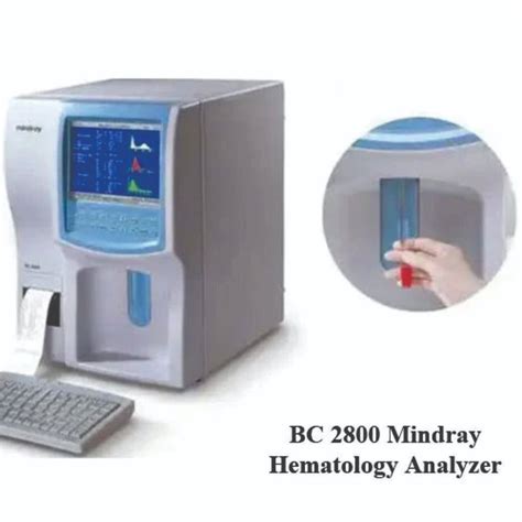 Mindray Hematology Analyzer Bc 2800 For Hospital User Input Touch At