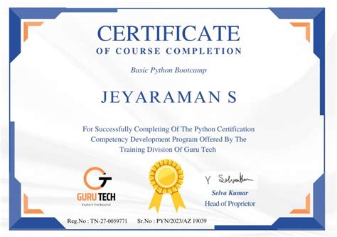 Jeyaraman S On Linkedin Python Bootcamp Gurutech