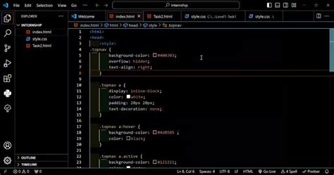 Jaya Sree K On Linkedin Webdevelopment Internship Intern Cognifyz