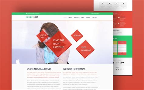 Web Hosting Website Templates And Themes W Layouts