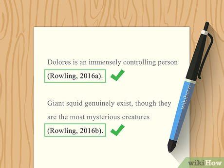 How To Do APA InText Citations Steps With Pictures