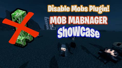 Minecraft Script Plugin Showcase Mob Manager Youtube