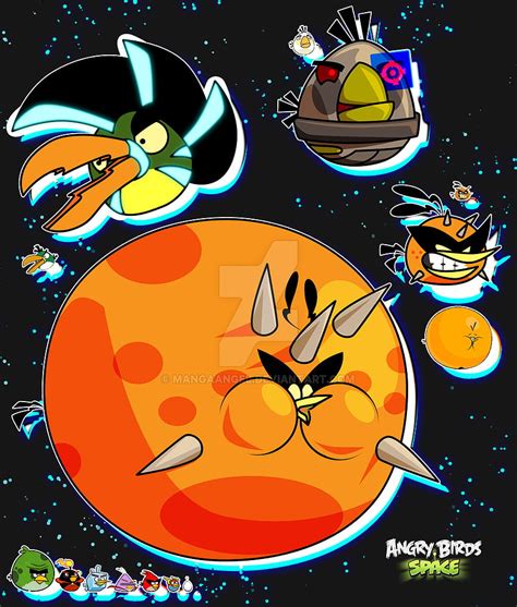 Angry Birds Space Characters