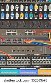 Network Switch Router Mounted Rack Stock Photo Shutterstock