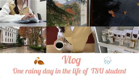 წვიმიანი დღის ვლოგი 🌧️ Vlog • Tbilisi State University Youtube