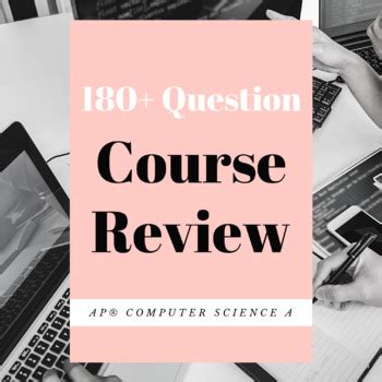 Question COURSE Review AP Computer Science A Java By More Java Please