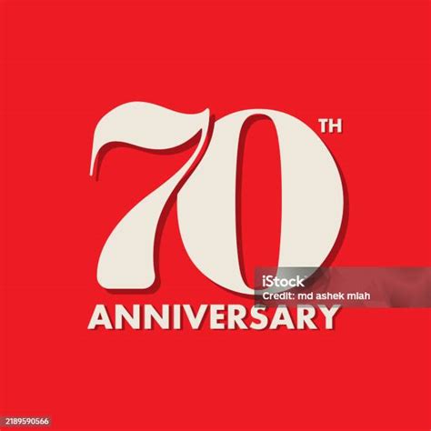 70 주년 기념 로고 와 고전 타이포그래피 벡터 일러스트 레이 션 70 년 희년 결혼식 생일 파티 축하 템플릿 포스터 배너 벽지 년 기념일 스티커 라벨 태그 엠블럼 100