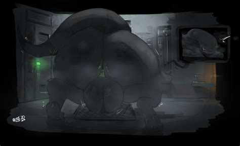 Rule 34 2024 Alien Alien Franchise Anus Ass Backsack Balls Big Ass