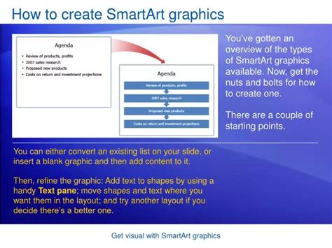 PPT How To Create SmartArt Graphics PowerPoint Presentation Free Download ID