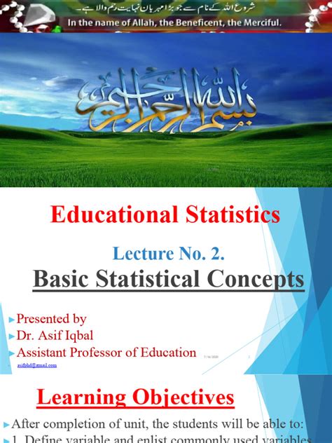 Cational Statitics Lect 2 Pdf Sampling Statistics