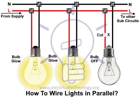 Series Bulb Connection Diagram