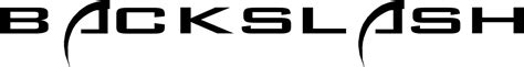Backslash Font