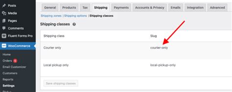 Hide Woocommerce Shipping For Specific Shipping Classes