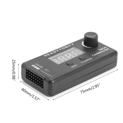 DC 4 8 6V Mini 3 Modes Digital Servo ESC Consisten Vicedeal