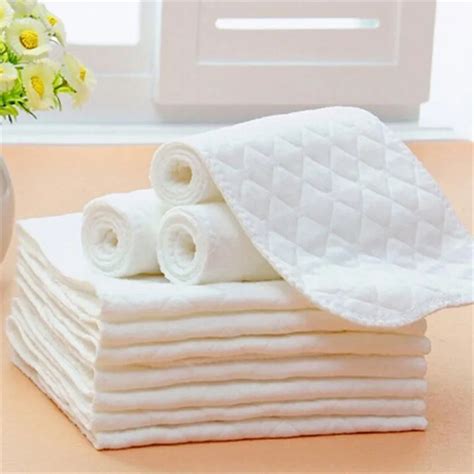 5 шт Детские Подгузники моющиеся многоразовые карманные подгузники вставка для подгузников