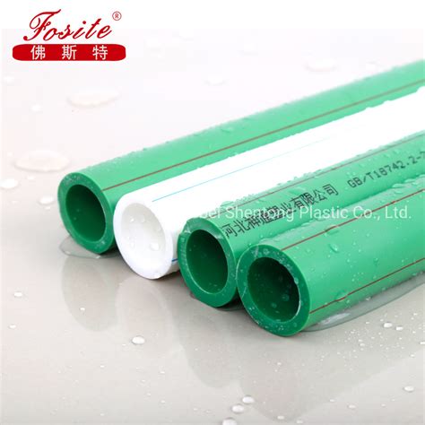 Dn20 Dn25 Dn32 12 34 1inch Plastic Water Ppr Pipe Ppr Tube For Hot