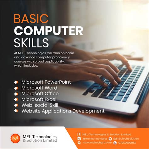 mel technologies on twitter computer skills aids to improve career