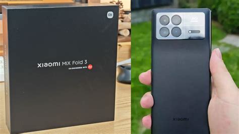 Leaked Images Of Xiaomi MIX Fold 3 Appears Online Revealing Design Leica Cameras Punch Hole