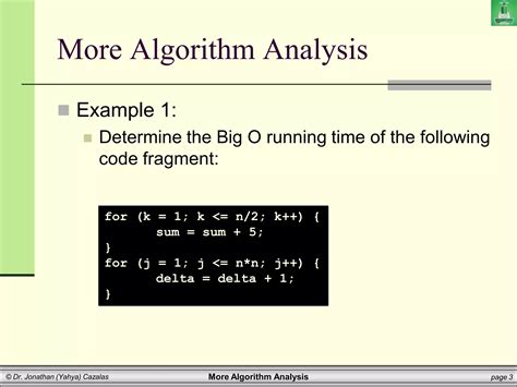 Algorithmanalysis2 Pdf