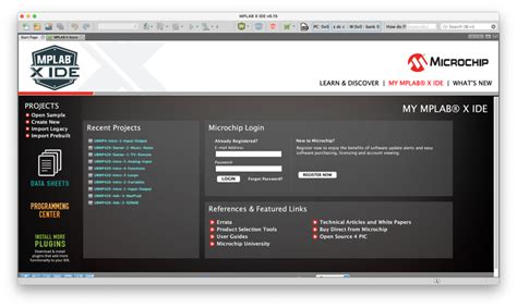 How To Create A New Microchip Mplab X Ide Programming Project — Mirobo