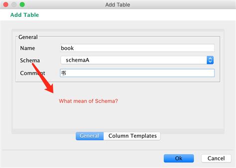 What Mean Of The Schema In A Table Design Stack Overflow