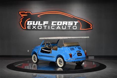 1971 Fiat 500f Jolley Conversion 26 Miles Blue Suv 650 Cc Inline Twin 4