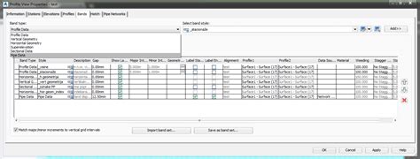 Solved Creating Editing Band Style Data Question Autodesk Community