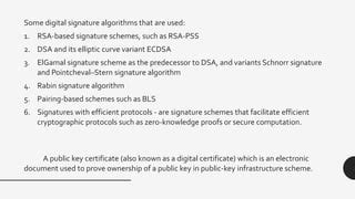 Digital Signatures Pptx