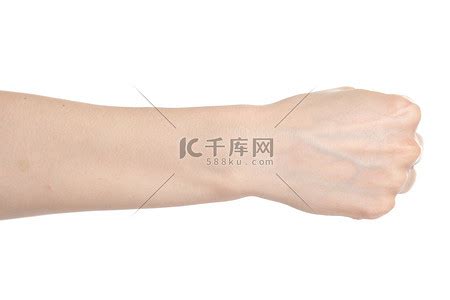 女人手握拳高清摄影大图 千库网