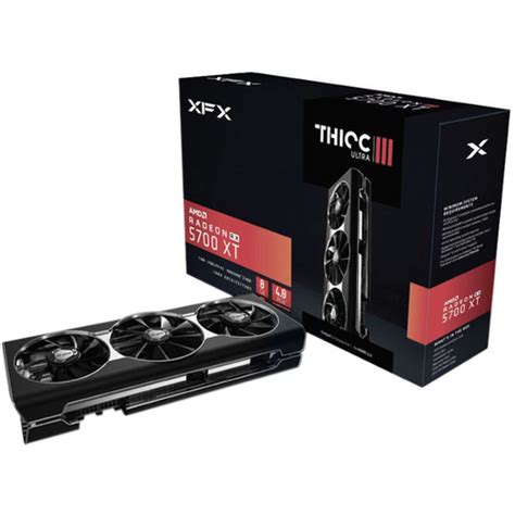 XFX Radeon RX 5700 XT THICC III Ultra Graphics Card RX 57XT8TBD8