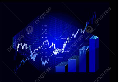 stock market graphs price benefit chart vector price benefit chart