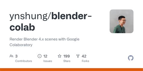 Blender Colab Blender Render Ipynb At Master Ynshung Blender Colab Github