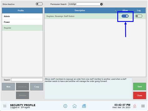 Reassign And Take Server Orders Exatouch Knowledge Base