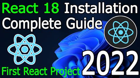 How To Install React On Windows 10 11 [2022 Update] Create Your First React Project Complete